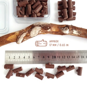 Resource Tokens - WOOD, Logs, Board Game Components, Board Game Pieces ...