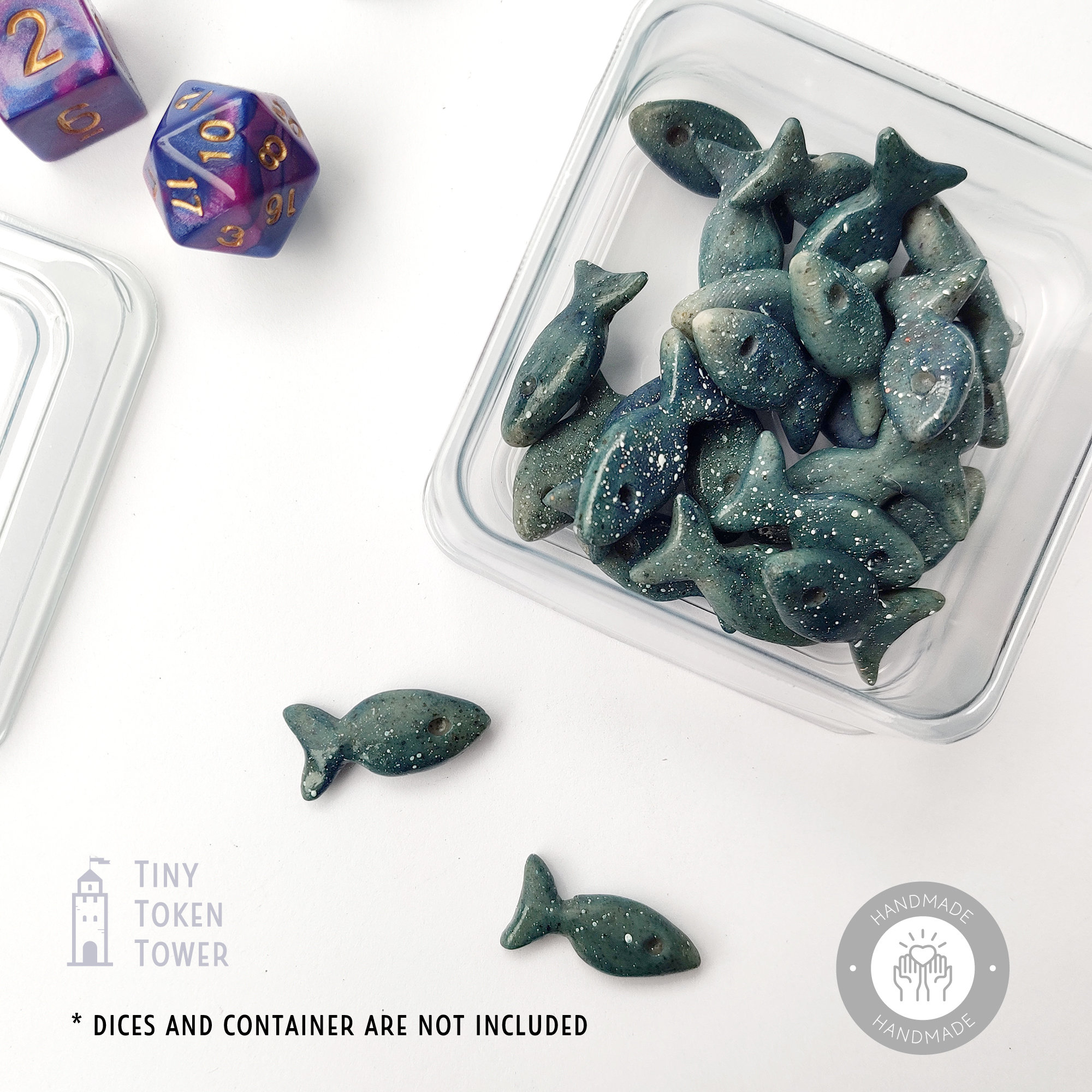 Fish Miniatures Board Game Pieces Resource Tokens Game - Etsy