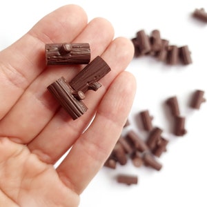 Resource Tokens - WOOD, Logs, Board Game Components, Board Game Pieces ...