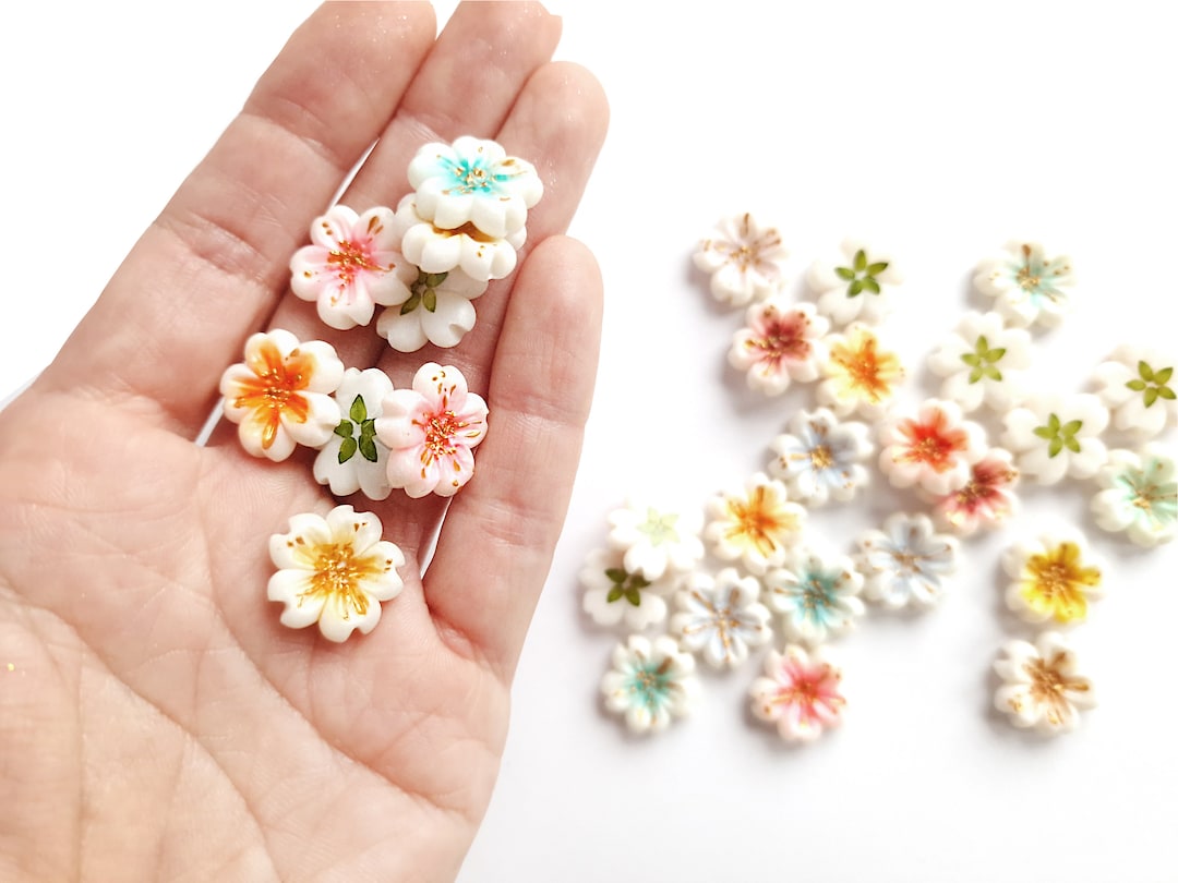 Flower / Nectar Tokens for Board Games // Cabochons for Craft Projects ...