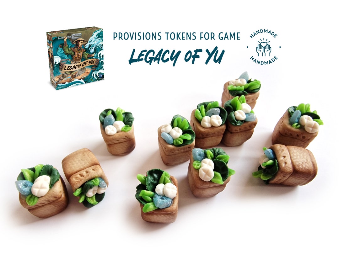 Provisions Tokens for Board Game "legacy of Yu" - Etsy
