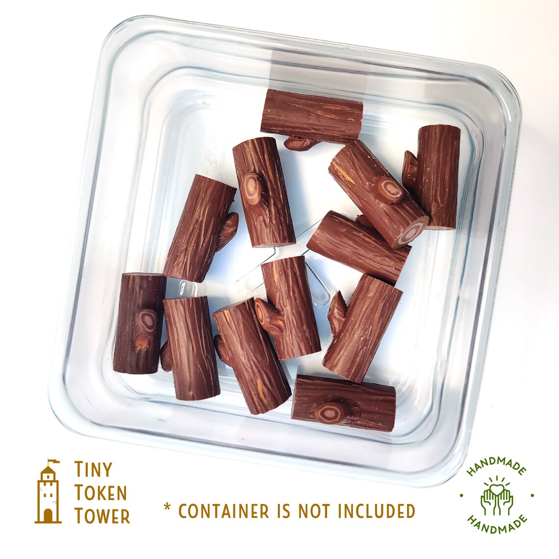 Resource Tokens WOOD Logs Board Game Components Board - Etsy