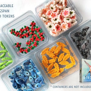 Handmade Food Tokens Compatible With Wingspan™ - Sets for Base Game and ...