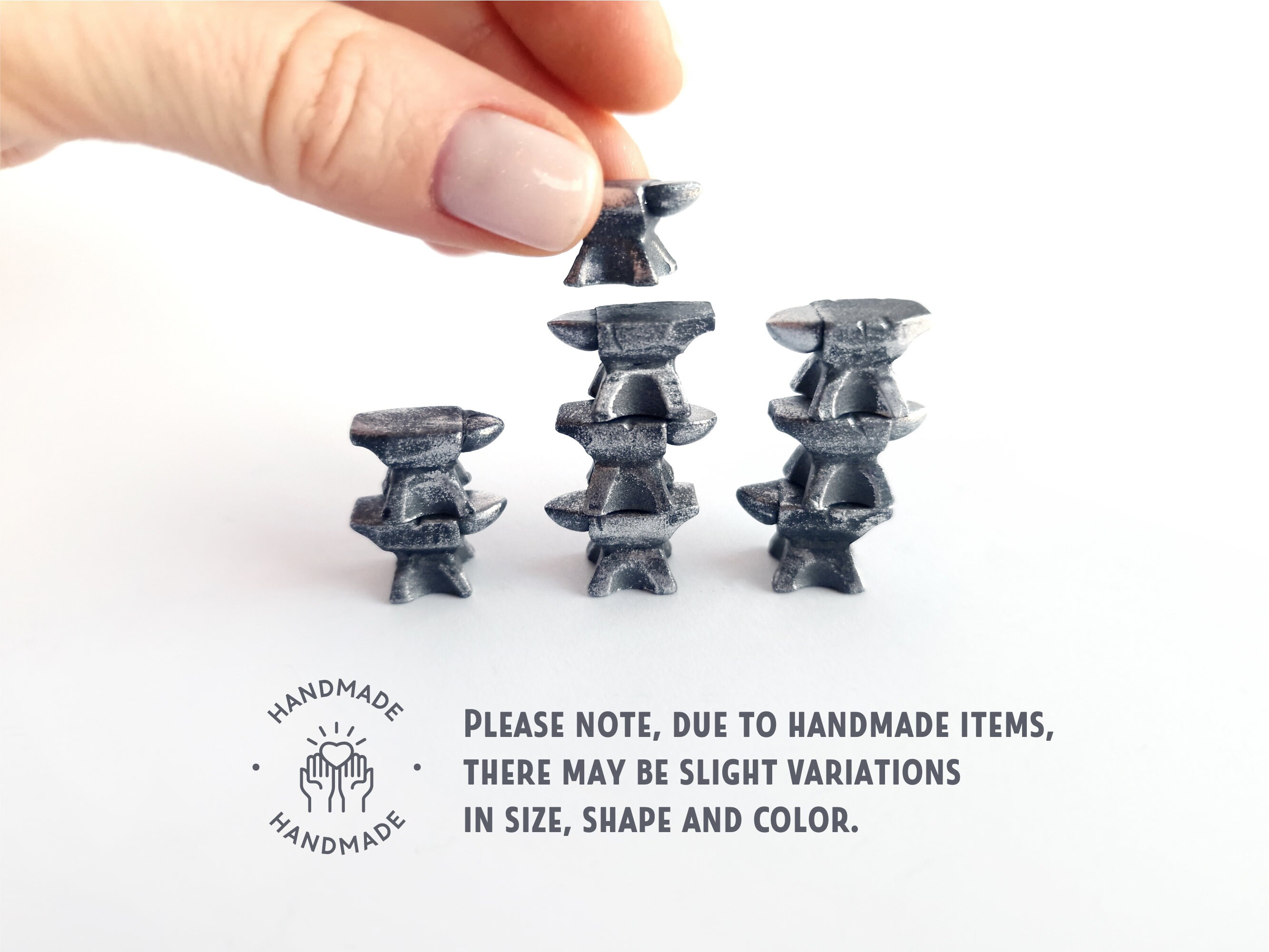 Miniature Anvils / Board Game Pieces / Tokens for Flamecraft, Concordia ...