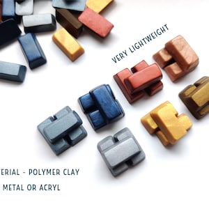 Polymer Clay Ingot Tokens: Board Game Resource Upgrade - Etsy