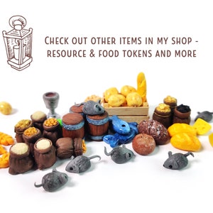 Blue Fish Tokens, Craft Supplies, One-of-kind Miniatures, Craft ...