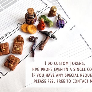 Resource Tokens - Water, Magic, Mana Droplets - for Board Games or ...