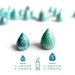Resource Tokens - Water, Magic, Mana Droplets - for Board Games or ...