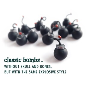 Handmade Bomb Tokens. Pirate Bomb Markers / Counters. - Etsy