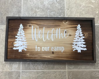 Burnt Wood Sign - Etsy