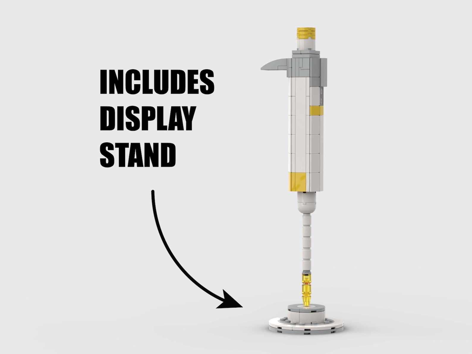 Single-channel Pipette - Model Built of LEGO® Bricks for Adults - Etsy