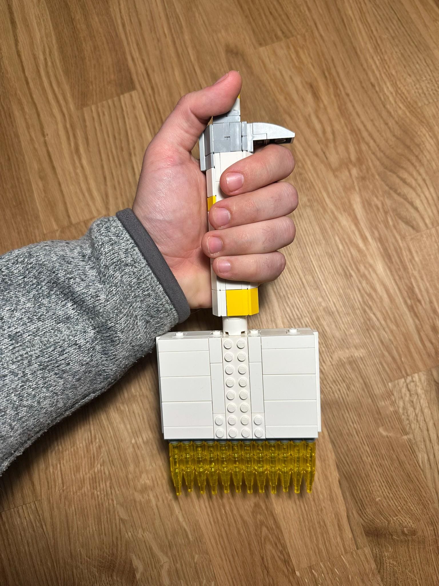 Multi-channel Pipette - Model Built of LEGO® Bricks for Adults - Etsy