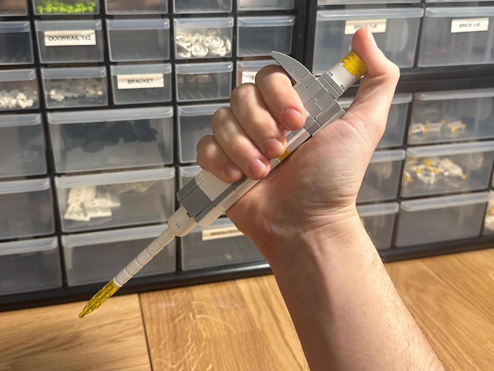 Single-channel Pipette - Model Built of LEGO® Bricks for Adults - Etsy