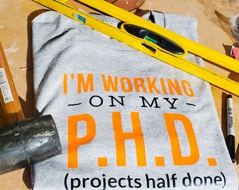 Projects Half Done - Etsy