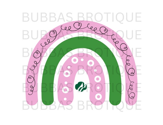 Girl Scout Rainbow PNG Digital File - Etsy