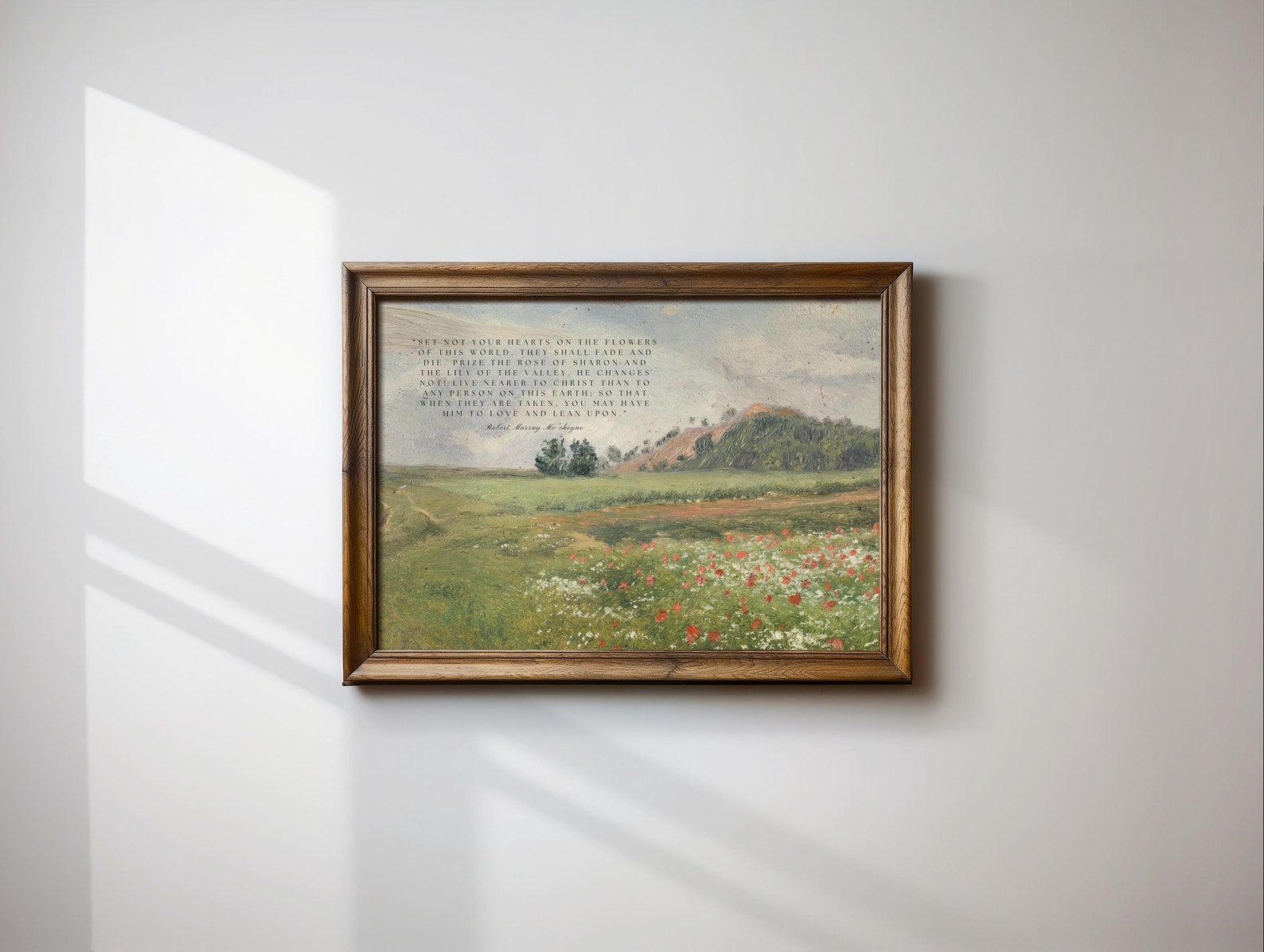 Robert Murray Mc'cheyne Quote | Digital Christian Art for Large Wall ...