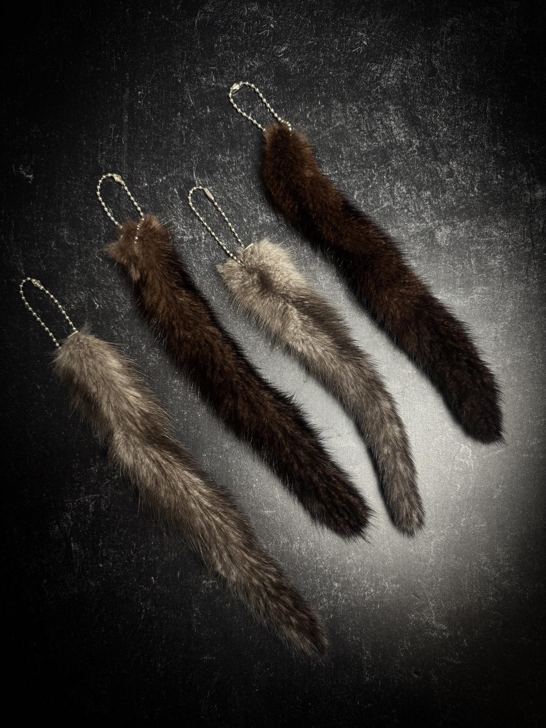 Real Mink Tail Keychain | Tanned & Preserved Taxidermy Animal | Therian ...