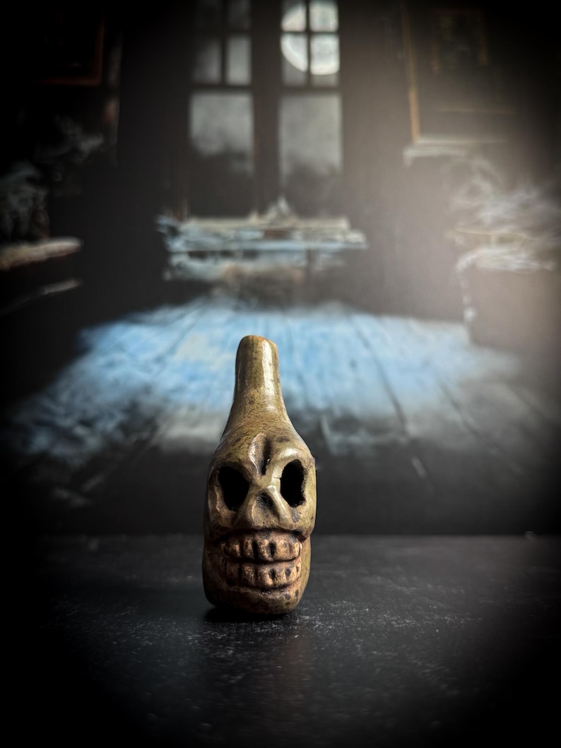 Aztec Death Whistle | Small Handmade Authentic Clay Ritual Instrument ...