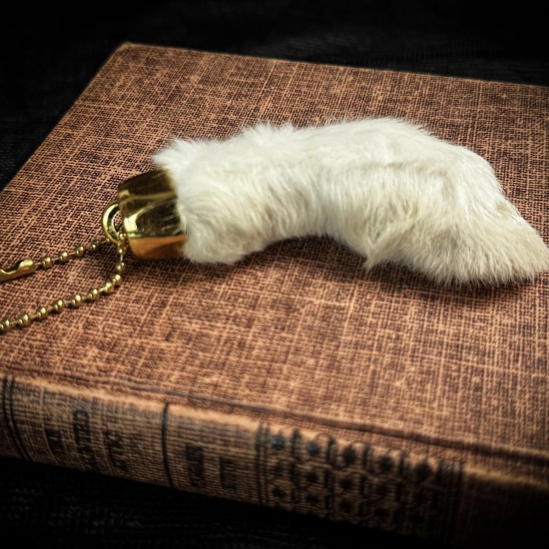 Rabbits Foot Keychain - Etsy