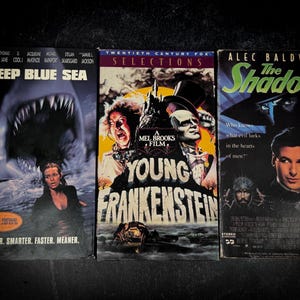 Horror VHS Tapes | Vintage Thriller Scary VCR Movies | Nostalgic Media ...