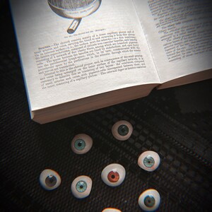 Prosthetic Eyeball | Acrylic Human Fake Eye Medical Oddity Curio ...