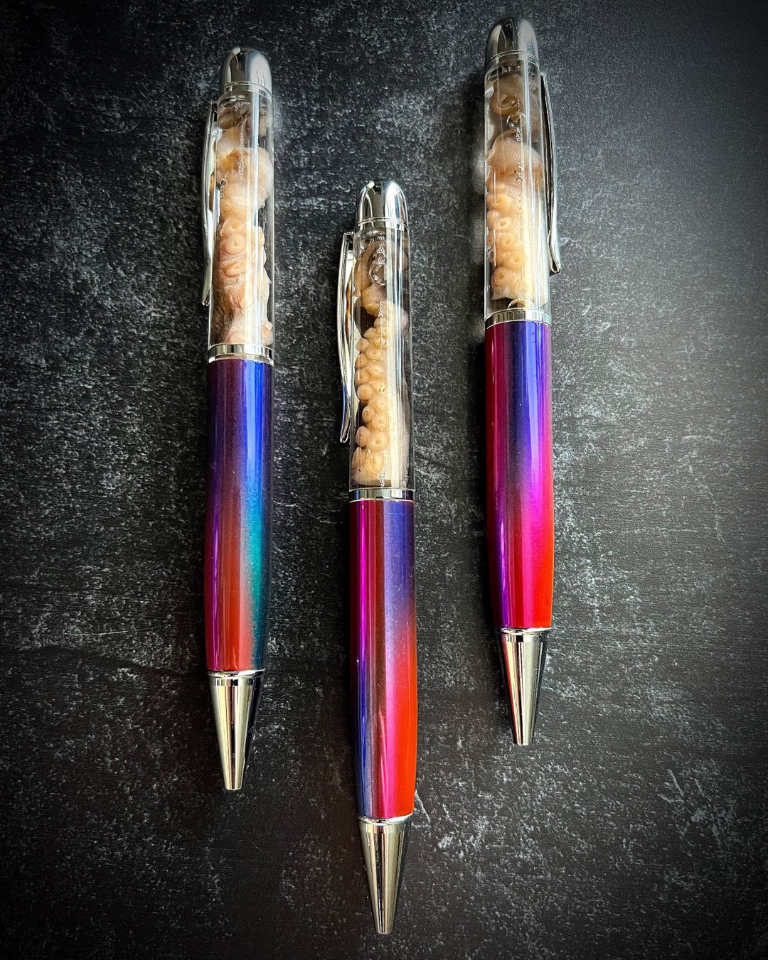 Octopus Tentacle Ink Pen Real Wet Specimen Floating - Etsy