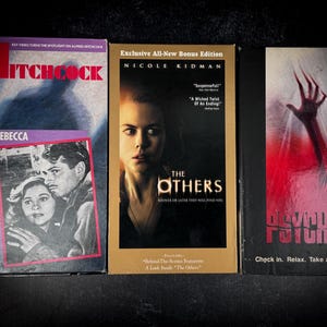 Horror VHS Tapes | Vintage Thriller Scary VCR Movies | Nostalgic Media ...