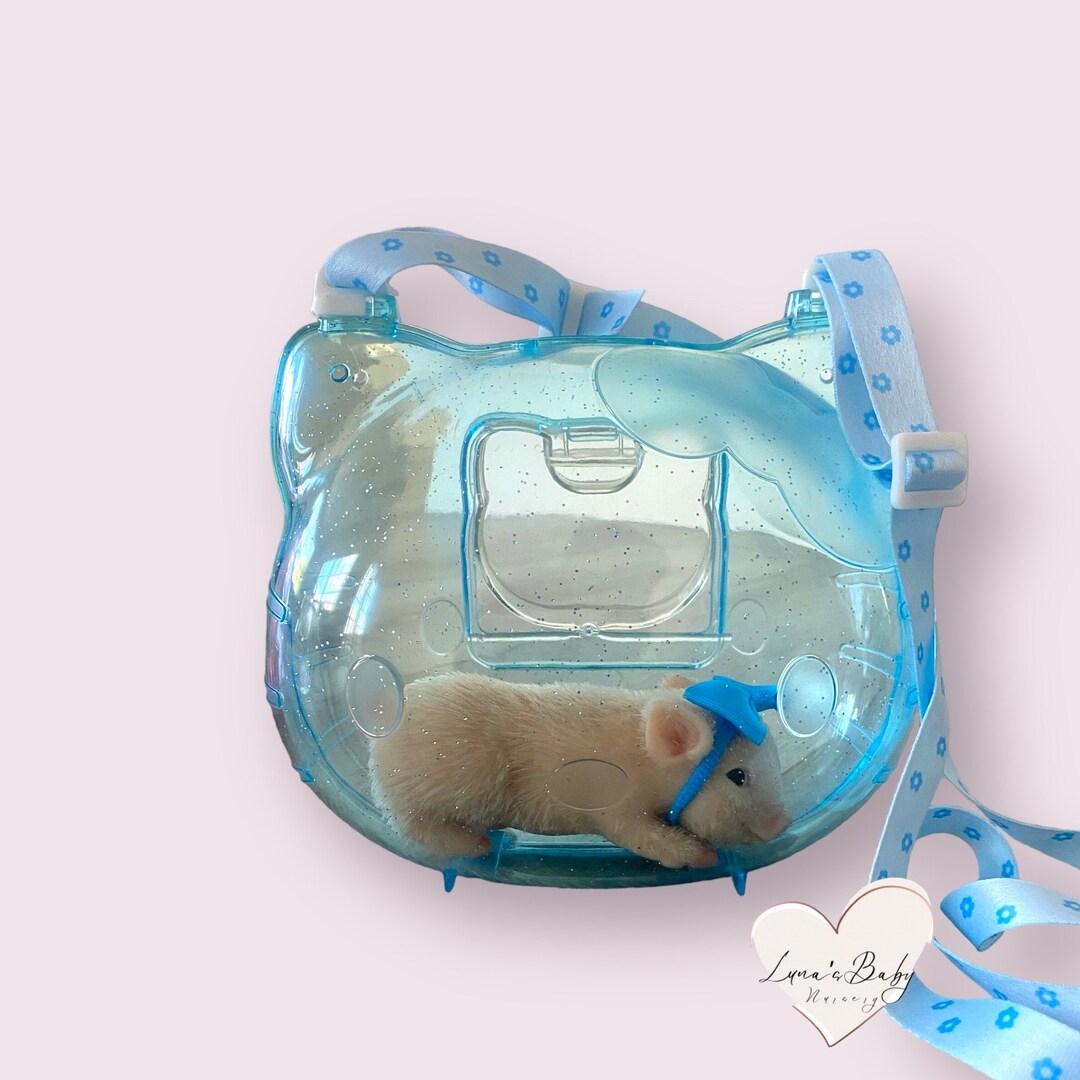 Silicone Animal Carrier, Reborn Animal Carrier, Reborn Pig NOT INCLUDED ...