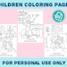 34 Virtues Coloring Pages Instant Download Printable Pages for Boys ...