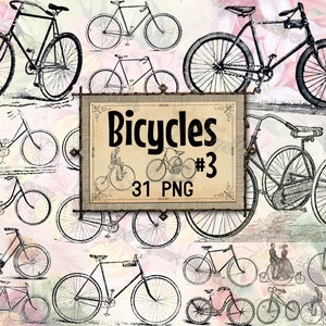 PNG BICYCLES 3 Set of 31 Files in Png Format With Transparent ...