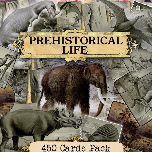 Prehistoric Animals - Etsy