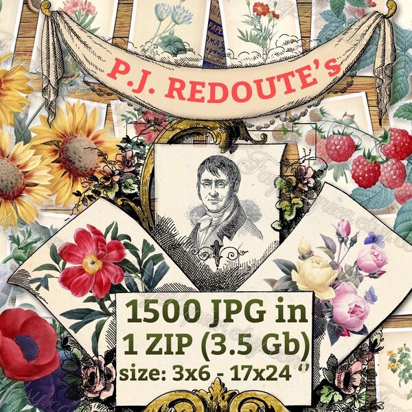 Redoute - Etsy