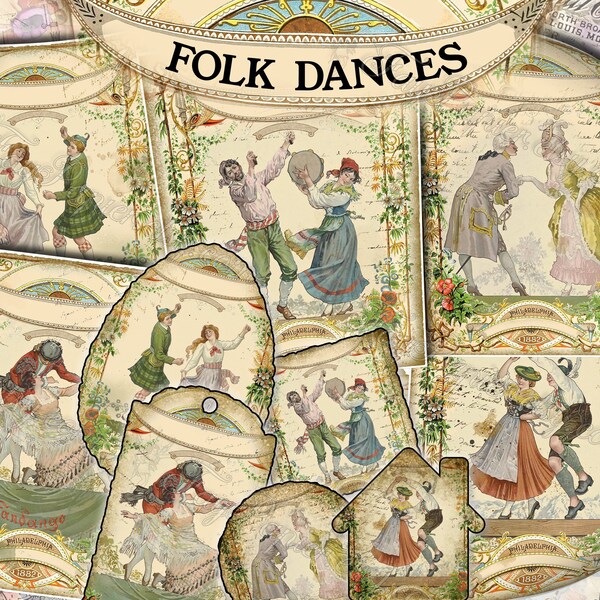 People Dancing - Etsy