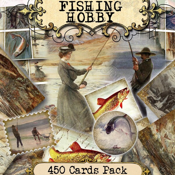 Antique Fishing - Etsy