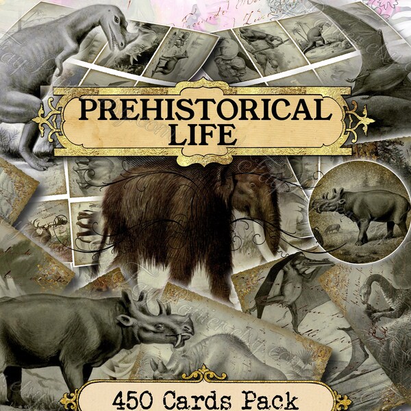 Prehistoric Animals - Etsy