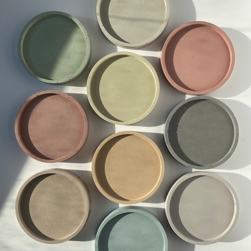 Concrete Coasters - Etsy