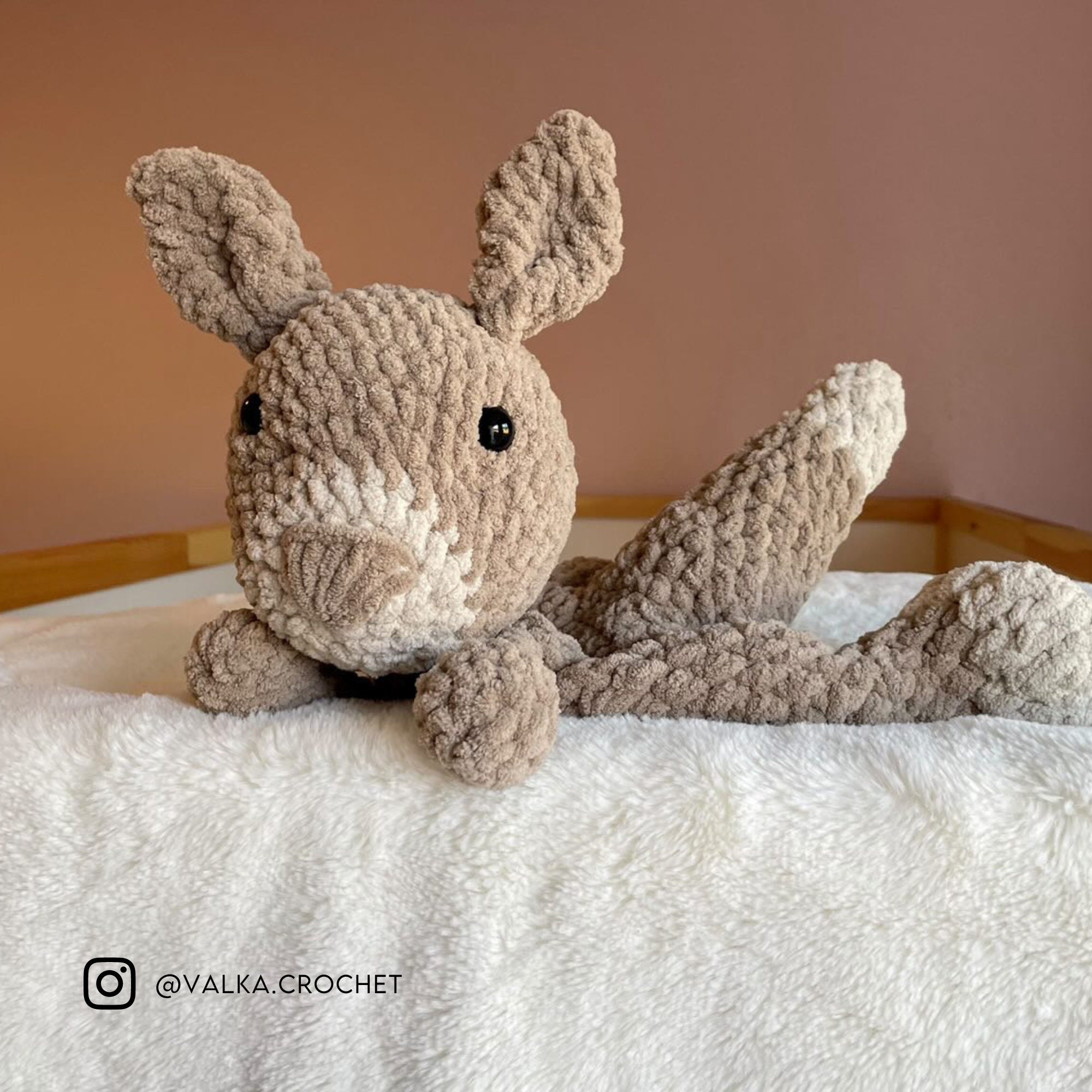 Kiko the Kangaroo Digital PDF Crochet Pattern Amigurumi - Etsy