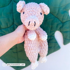 Peggie the Pig | Digital PDF Crochet Pattern | Amigurumi Crochet ...