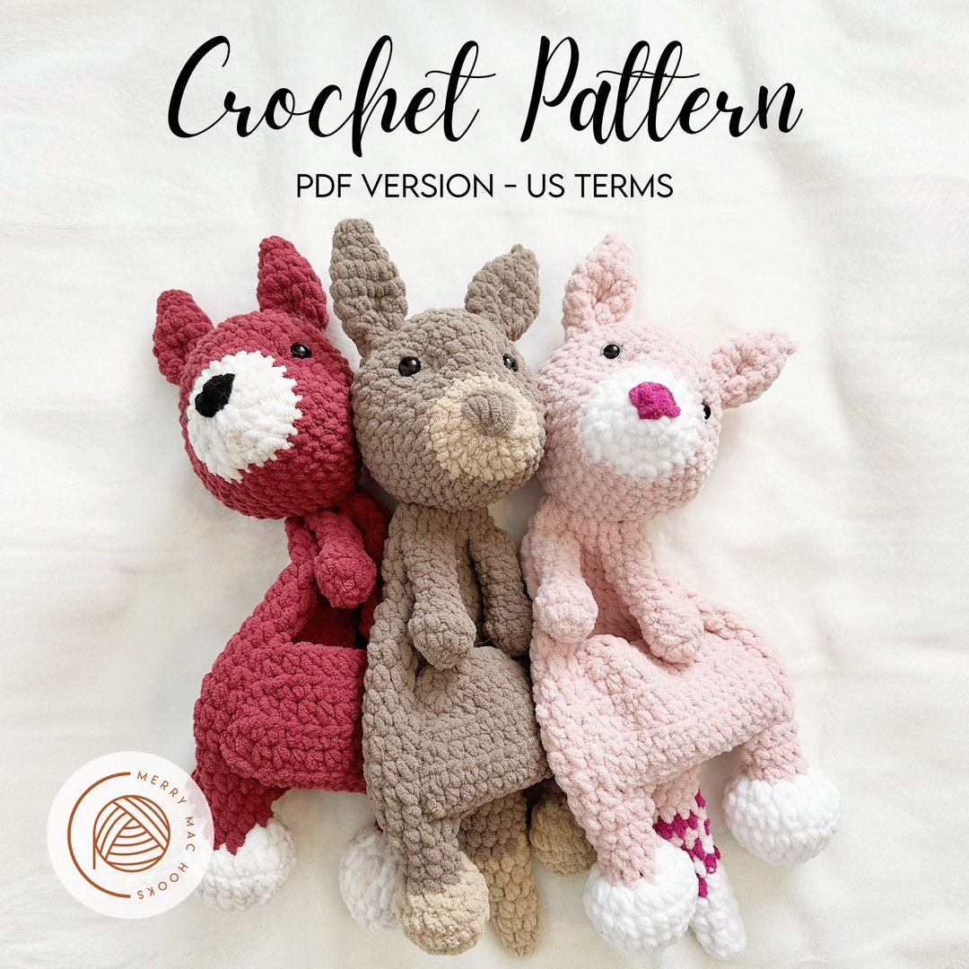 Kiko the Kangaroo | Digital PDF Crochet Pattern | Amigurumi Crochet ...