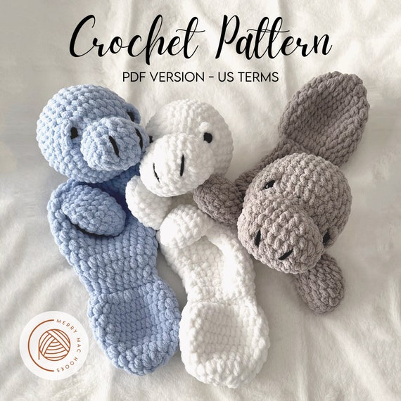 Amigurumi Manatee Free Pattern Crochet Wallaby With Joey Free