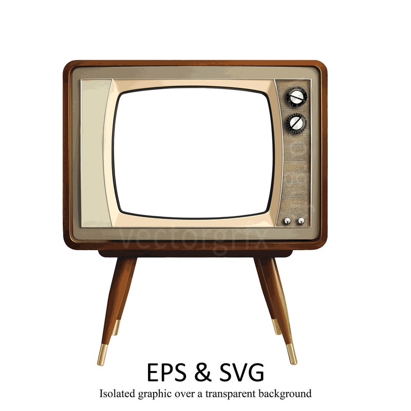 Retro Tv Frame Border - Etsy