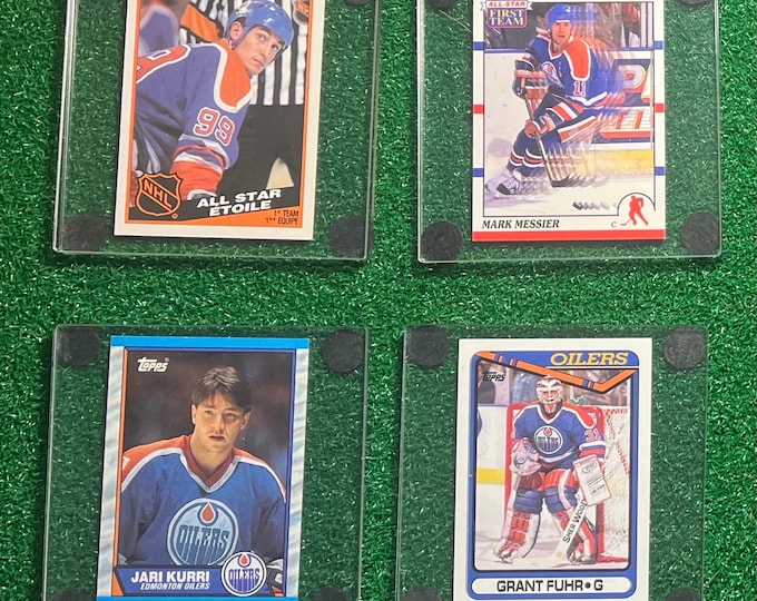1985-86 Topps 120 Wayne Gretzky Edmonton Oilers - Etsy Canada