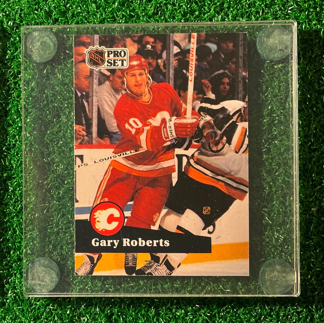 Calgary Flames Stanley Cup 1989 Heroes Hockey Card Coasters: - Etsy