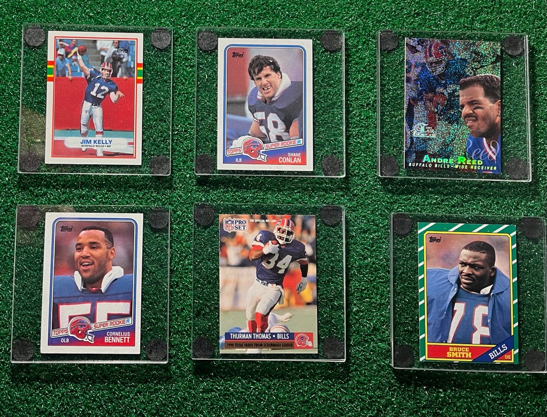 Buffalo Bills Legends Card Coaster Six Pack: Kelly - Etsy