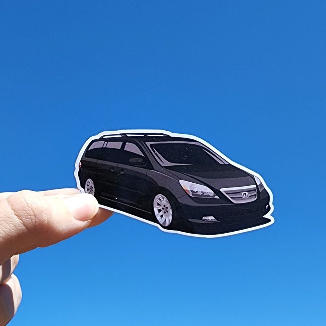 Honda Odyssey Car Sticker - High Quality Water Resistant Sticker ...