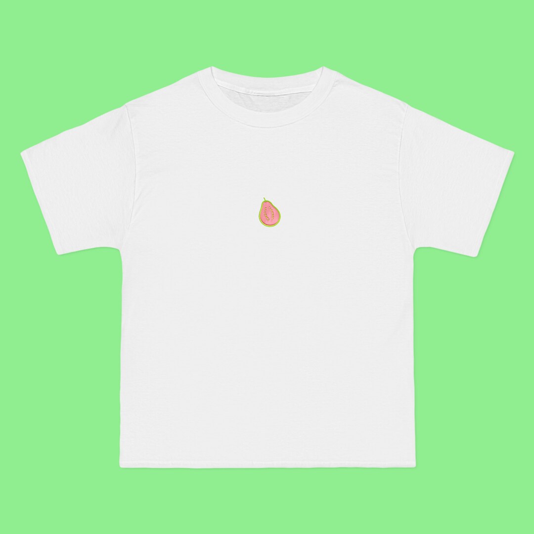 Embroidered GUAVA Logo Shirt, Custom Embroidered Shirt, Funny Shirt ...