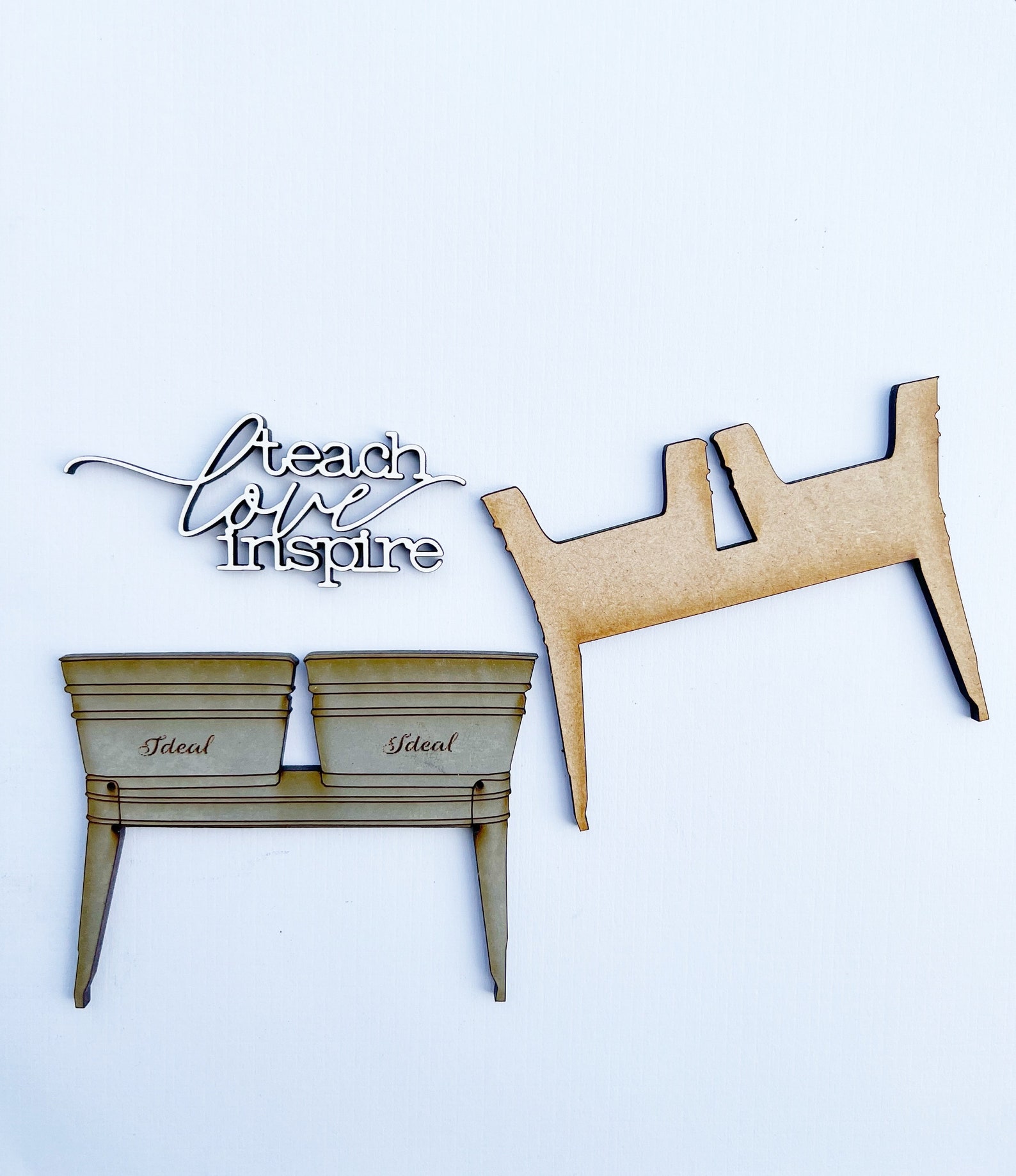 Galvanized Wash Tub SVG Teacher Gift SVG - Etsy