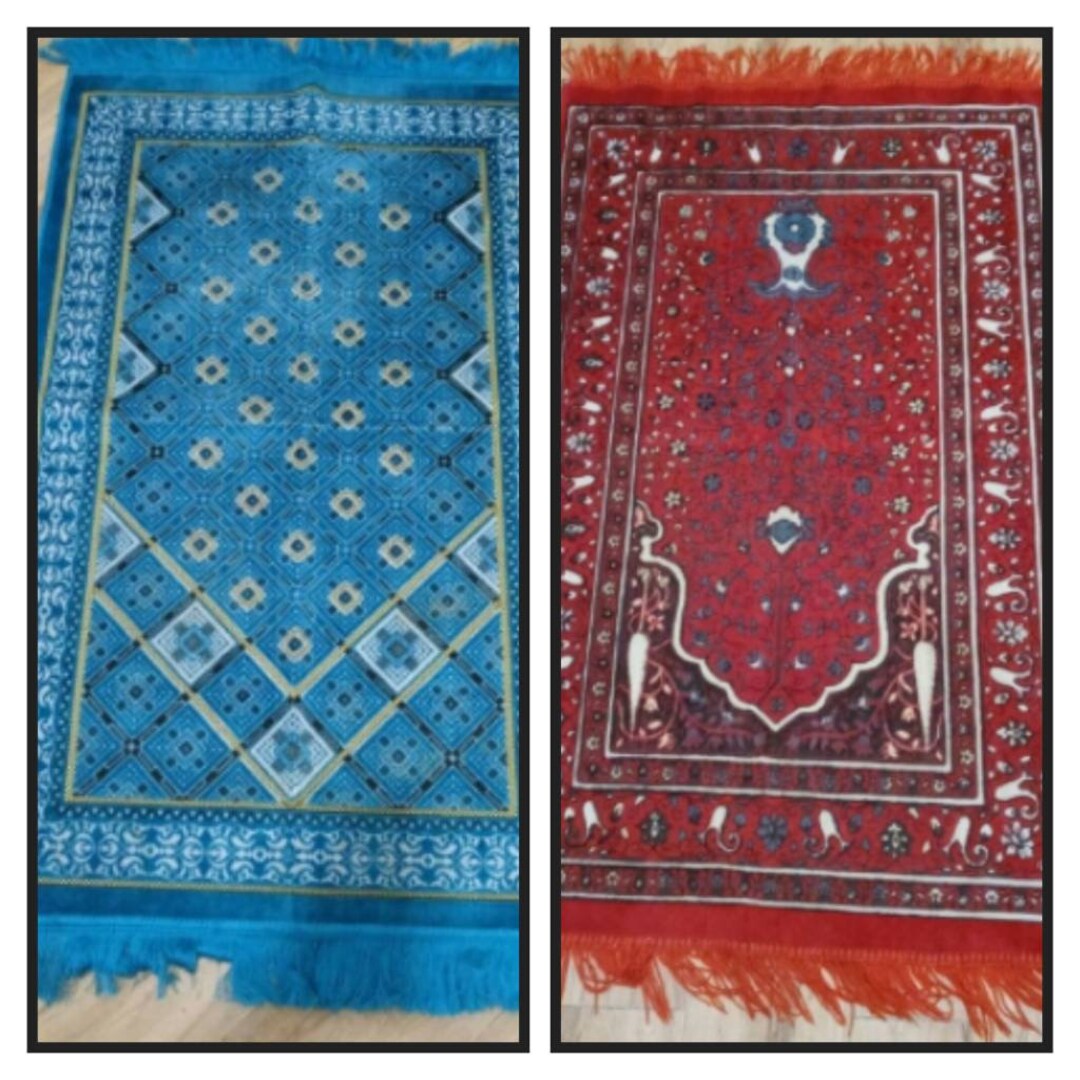 Arabic Prayer Rugs Islamic Prayer Rugs Teal Modern Prayer Rug Red ...