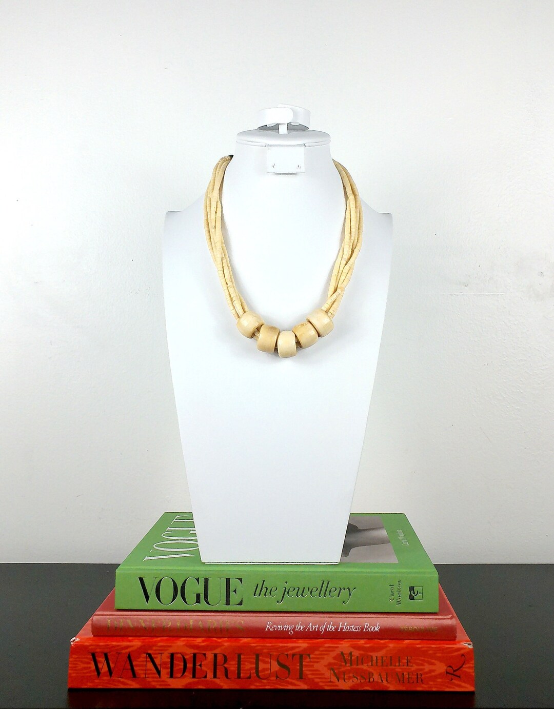 African Bone Necklace, African Jewelry, Bone Beads, Mid-century, Boho ...