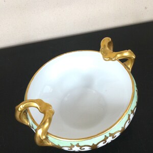 German Porcelain Bowl Antique Compote Gilt Trinket Dish - Etsy